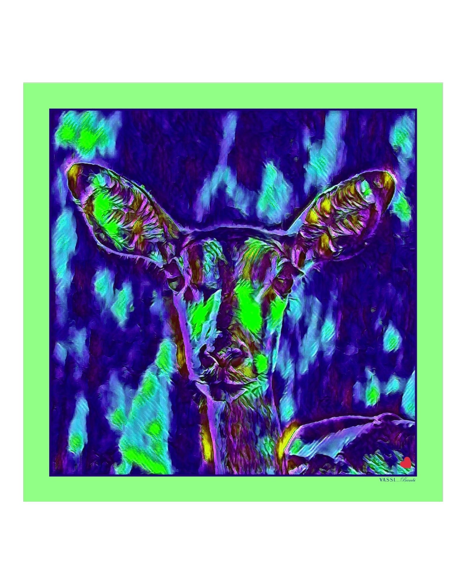 Bambi Silk Pocket Square - The Yearling – VASSI